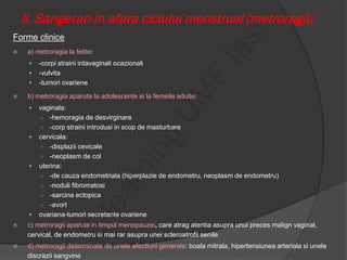 Simptome cardinale in ginecologie | PPT