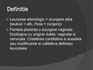 Simptome cardinale in ginecologie | PPT