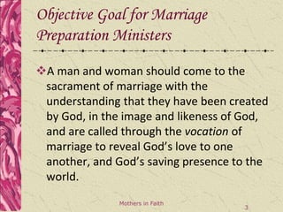 The Theology of Marriage - Adrienne Yates | PPT