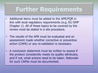 Apr and PQR | PPT