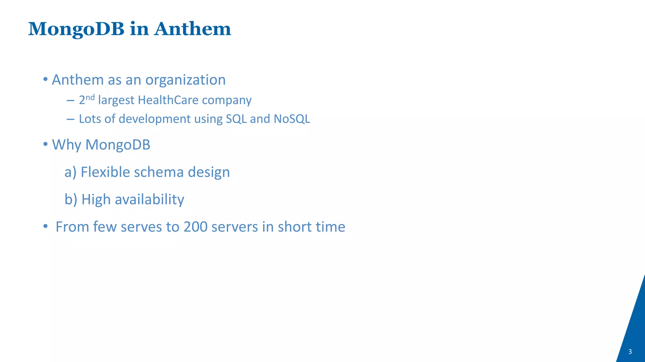 MongoDB Server Provisioning - From 2 Months to 2 Minutes | PPT | Free ...