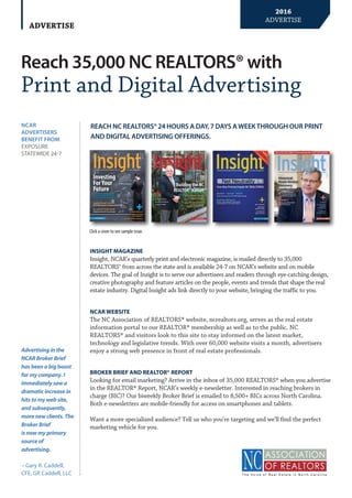 2016 NCAR Marketing Kit | PDF