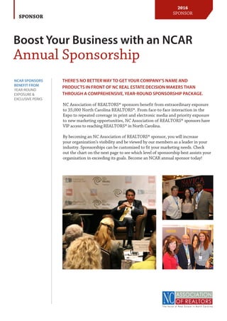 2016 NCAR Marketing Kit | PDF