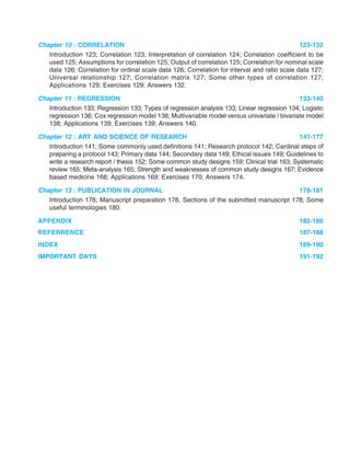 Essentials of Biostatistics - Second Edition | PDF