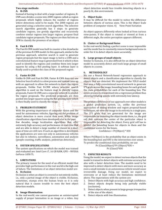 Object Detection An Overview | PDF