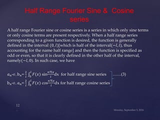 the fourier series | PPTX