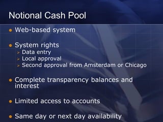 EuroFinance Amsterdam Presentation | PDF