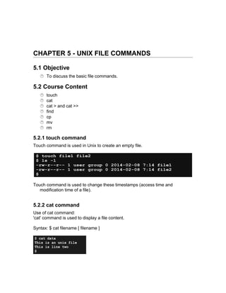 5_File_Handling_Commands__vi_editor_and_environment_variables | PDF | Operating Systems ...