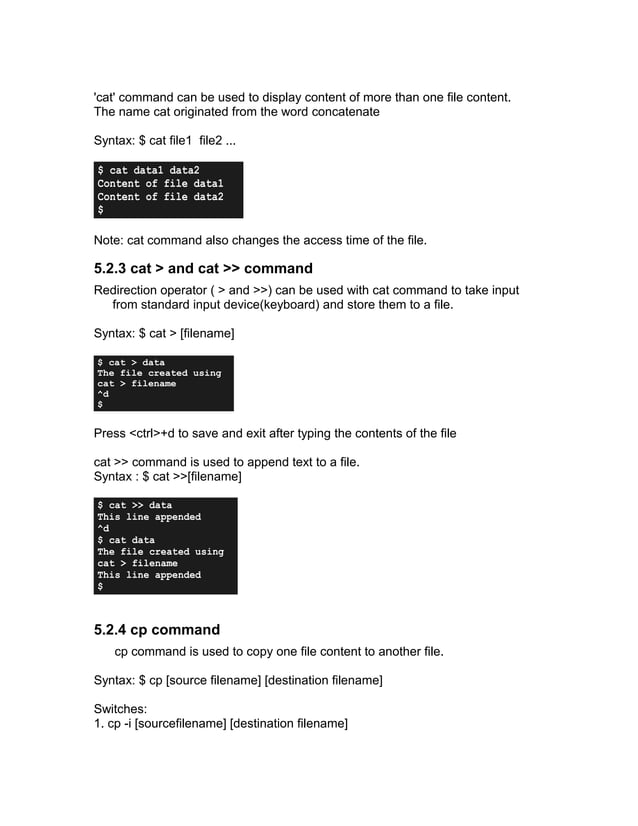 5_File_Handling_Commands__vi_editor_and_environment_variables | PDF