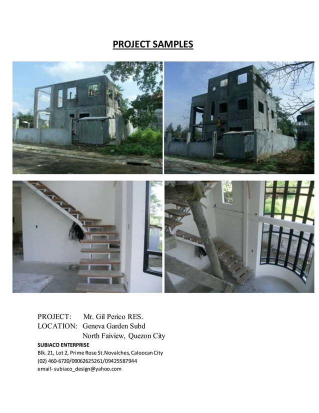 Project Samples Pictures 7 | DOCX