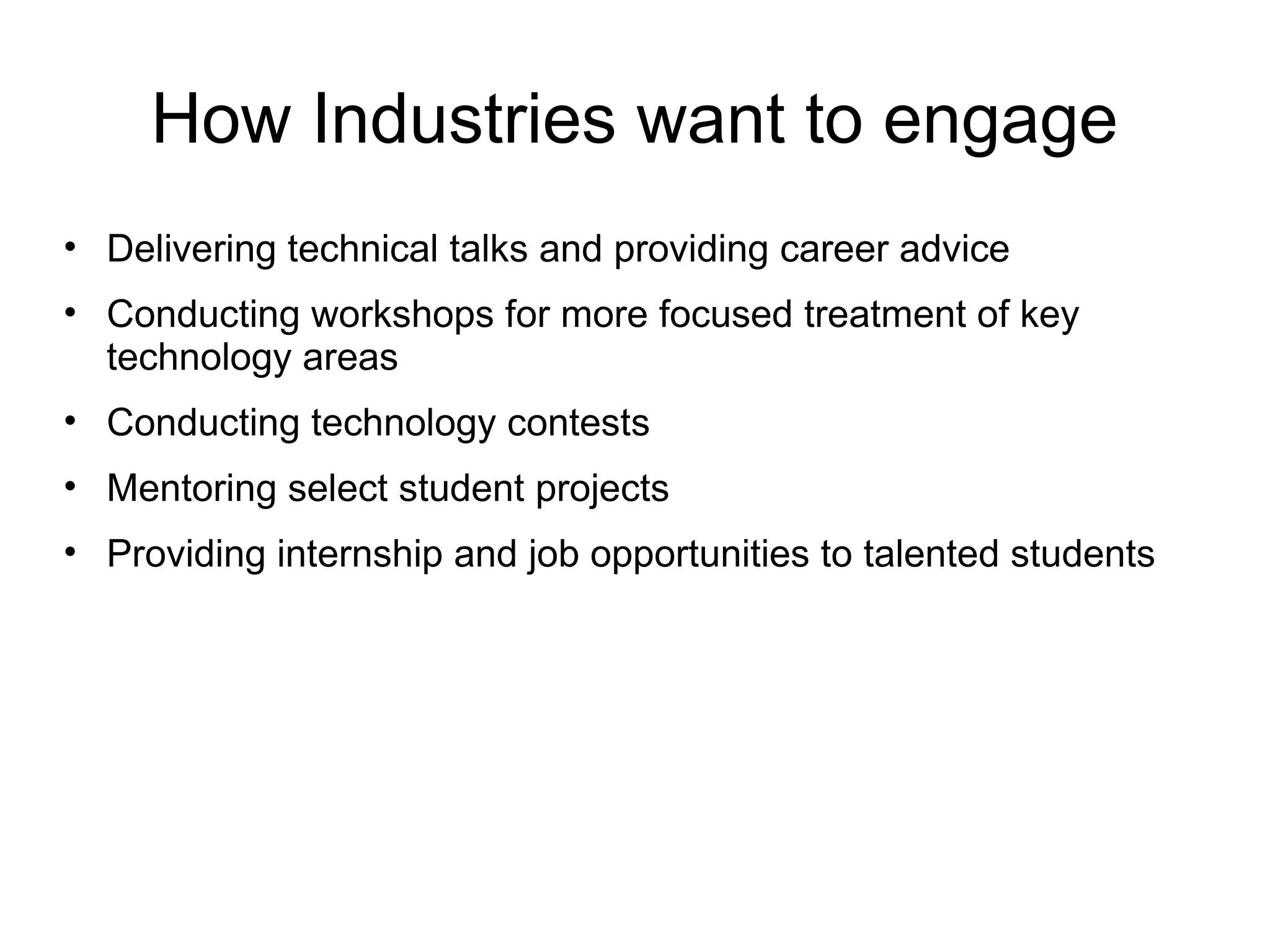 Industrial Collaboration | PPT