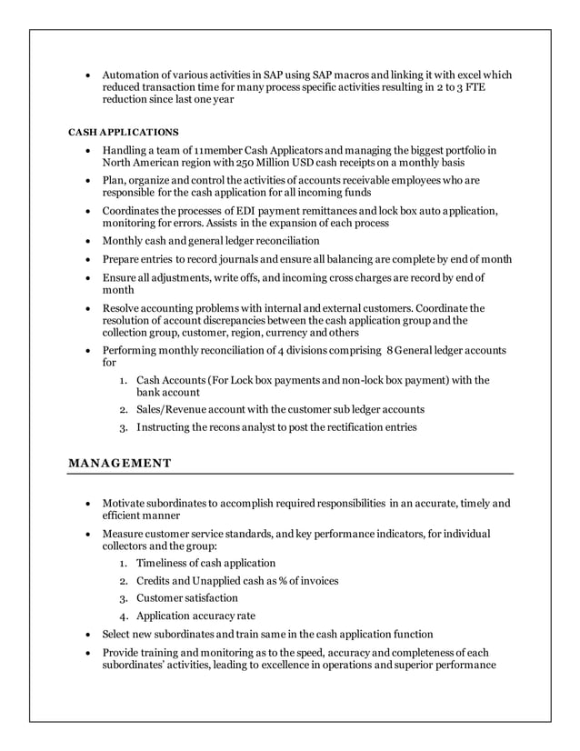 Jeevan-AR Manager Resume | PDF