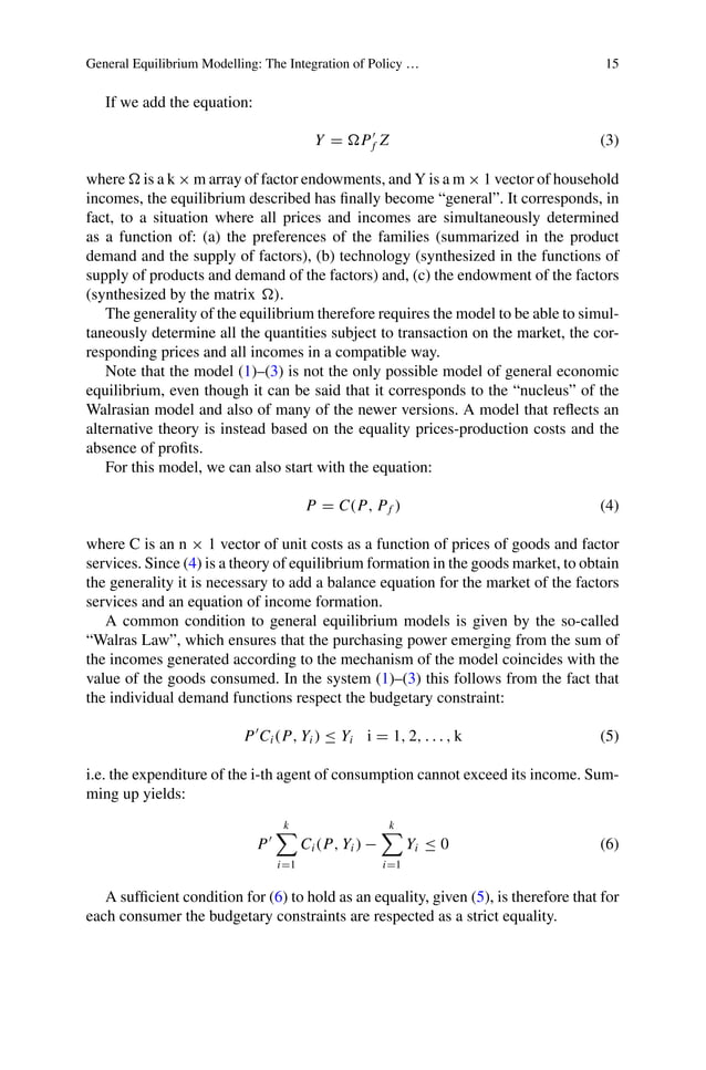 The New Generation Of Computable General Equilibrium Models 1st Ed ...
