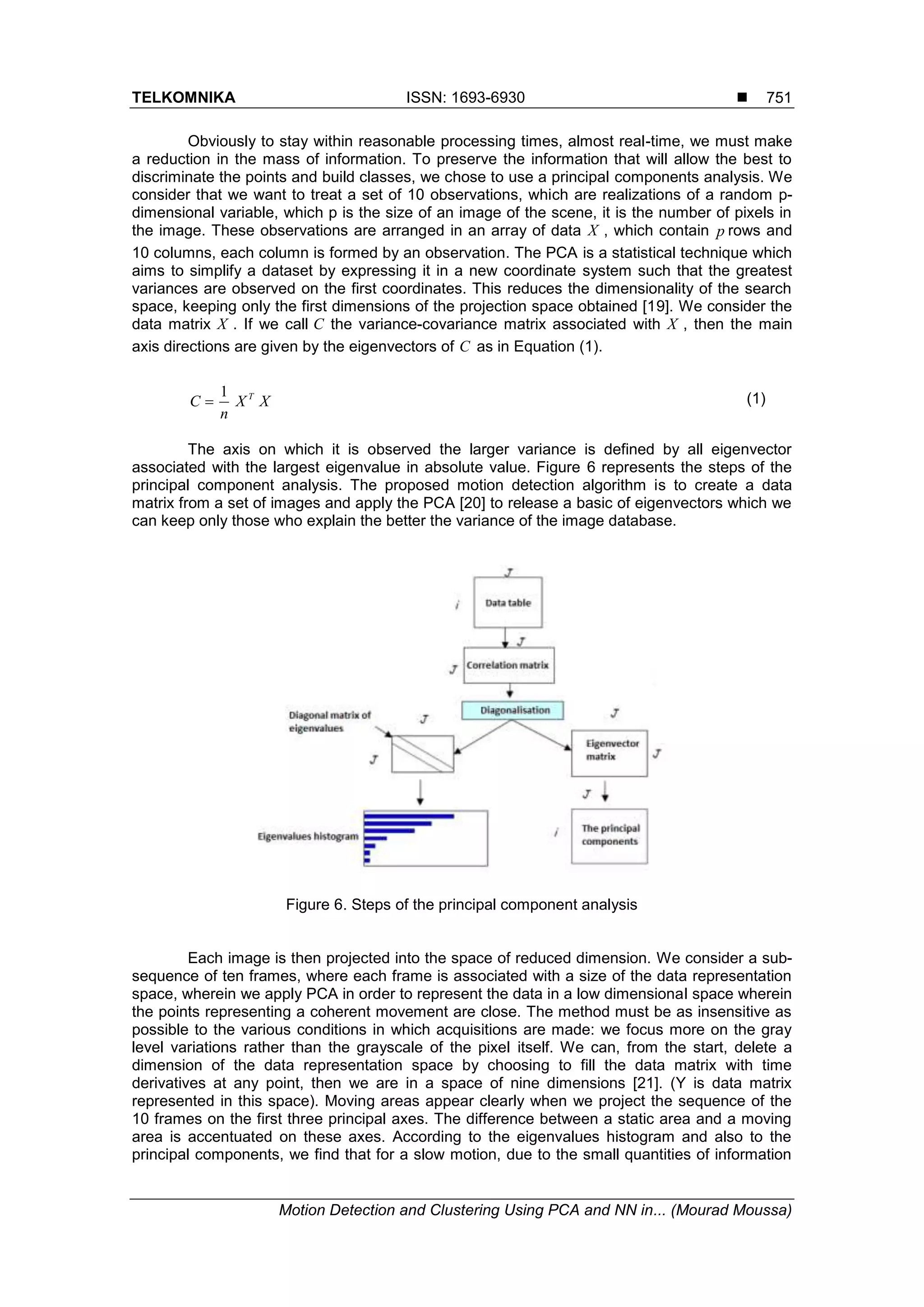 Motion Detection And Clustering Using Pca And Nn In Color Image Sequence Pdf 0024