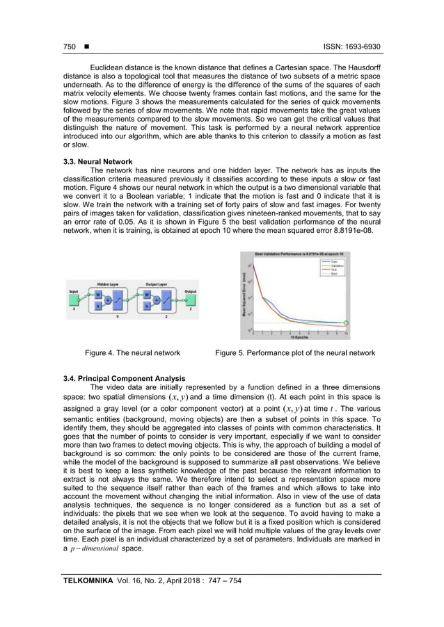 Motion Detection And Clustering Using Pca And Nn In Color Image Sequence Pdf