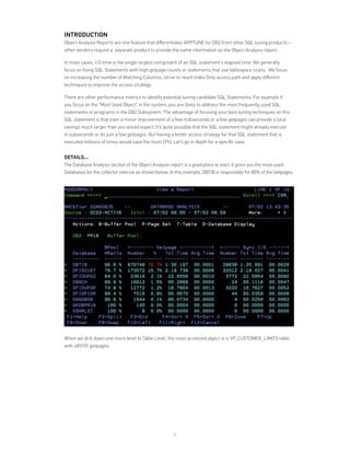Identify SQL Tuning Opportunities | PDF
