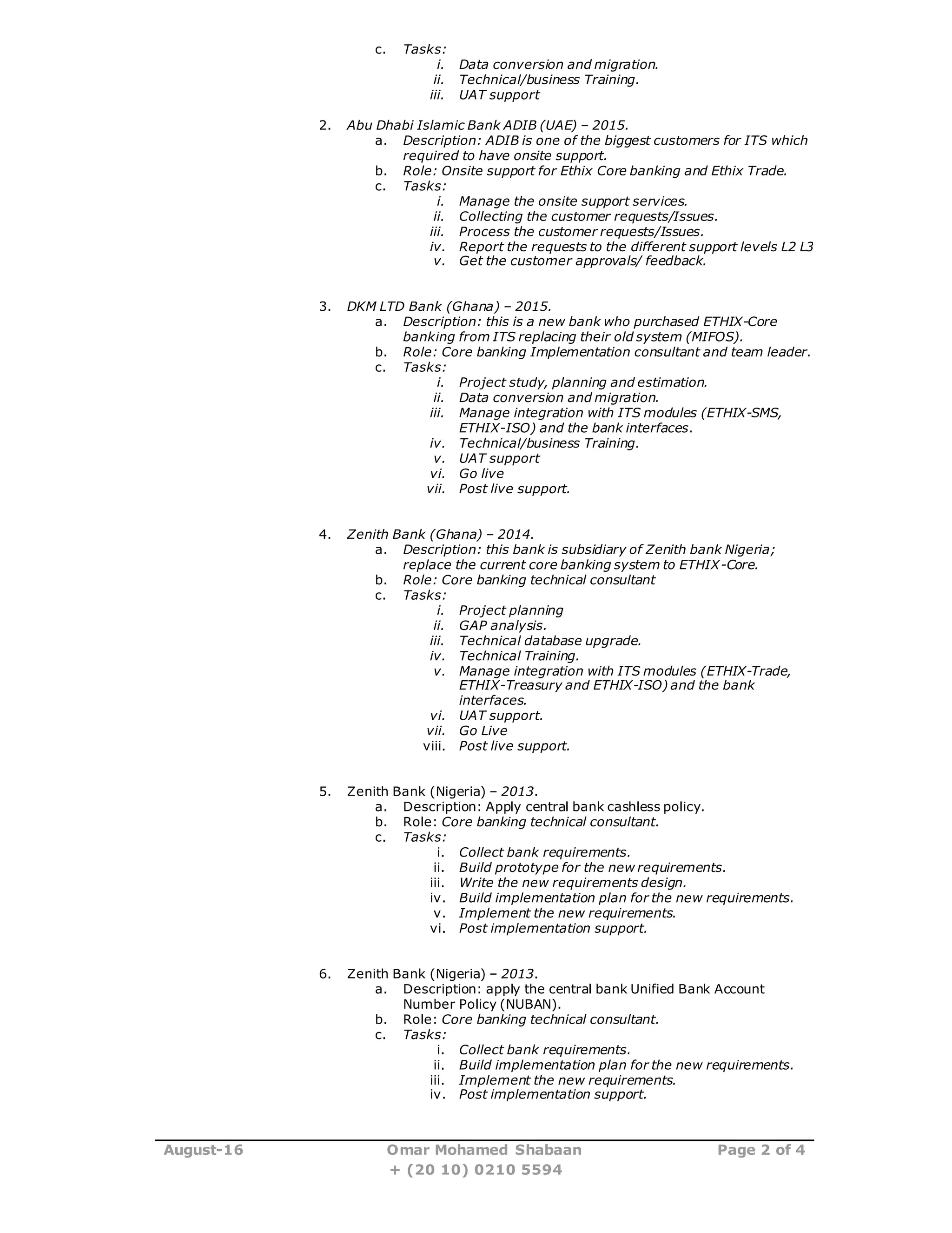 Omar Shaaban-CV_2016 | PDF