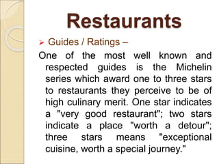 Classification of catering | PPT