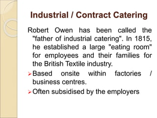 Classification of catering | PPT