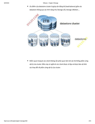 vmware-chapter-6-storage | PDF