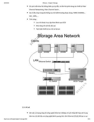 vmware-chapter-6-storage | PDF