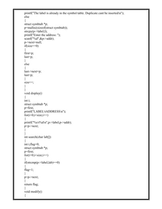 35787646 system-software-lab-manual | PDF