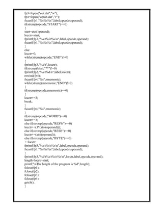 35787646 system-software-lab-manual | PDF