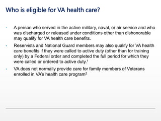 Veterans and Health Insurance | PDF