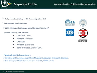 U&Me Enterprise | PPTX