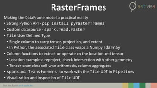Bring Satellite and Drone Imagery into your Data Science Workflows | PPT