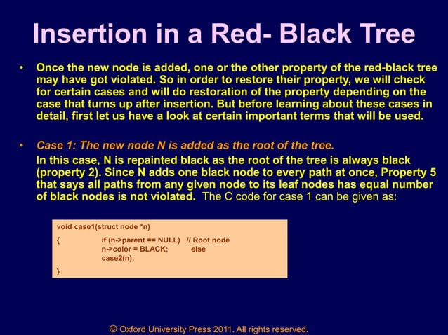 358 33 powerpoint-slides_11-efficient-binary-trees_chapter-11 | PPT