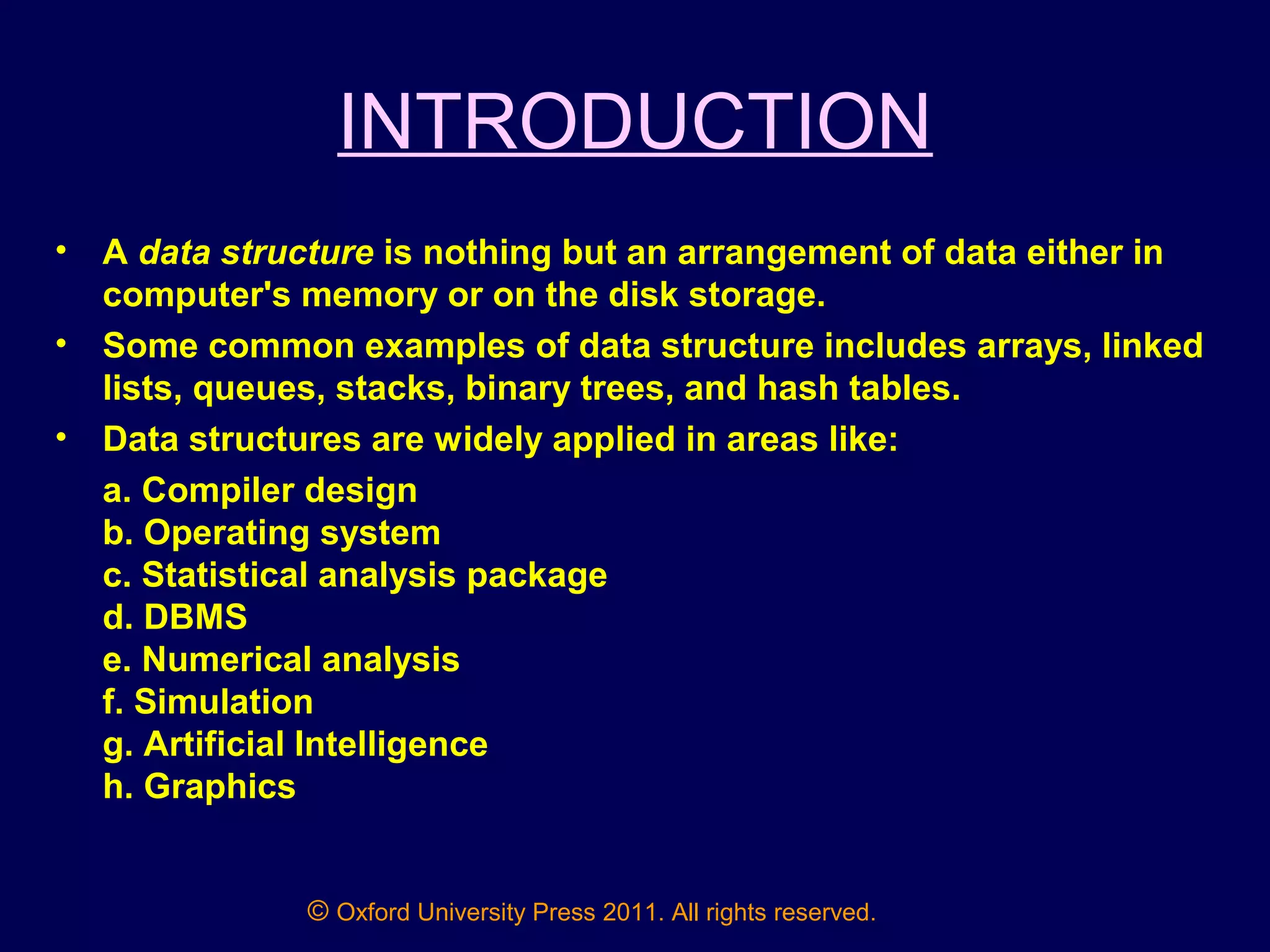 358 33 Powerpoint Slides4 Introduction Data Structureschapter 4 Ppt 9987