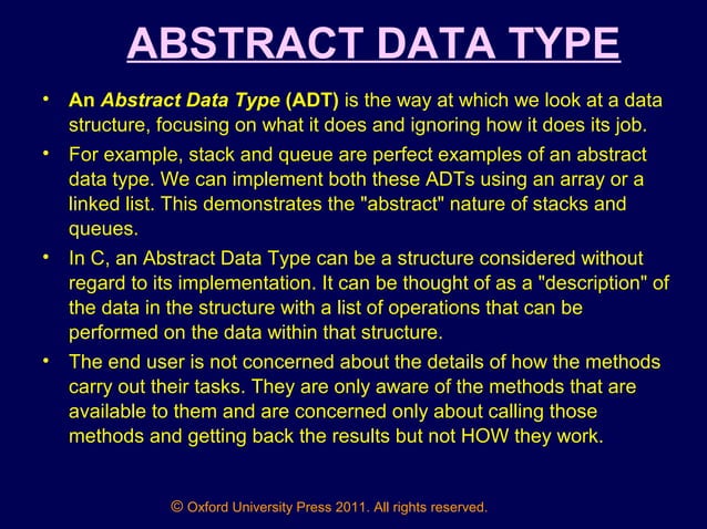 358 33 Powerpoint Slides4 Introduction Data Structureschapter 4 Ppt Programming Languages