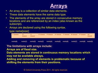 358 33 powerpoint-slides_4-introduction-data-structures_chapter-4 | PPT