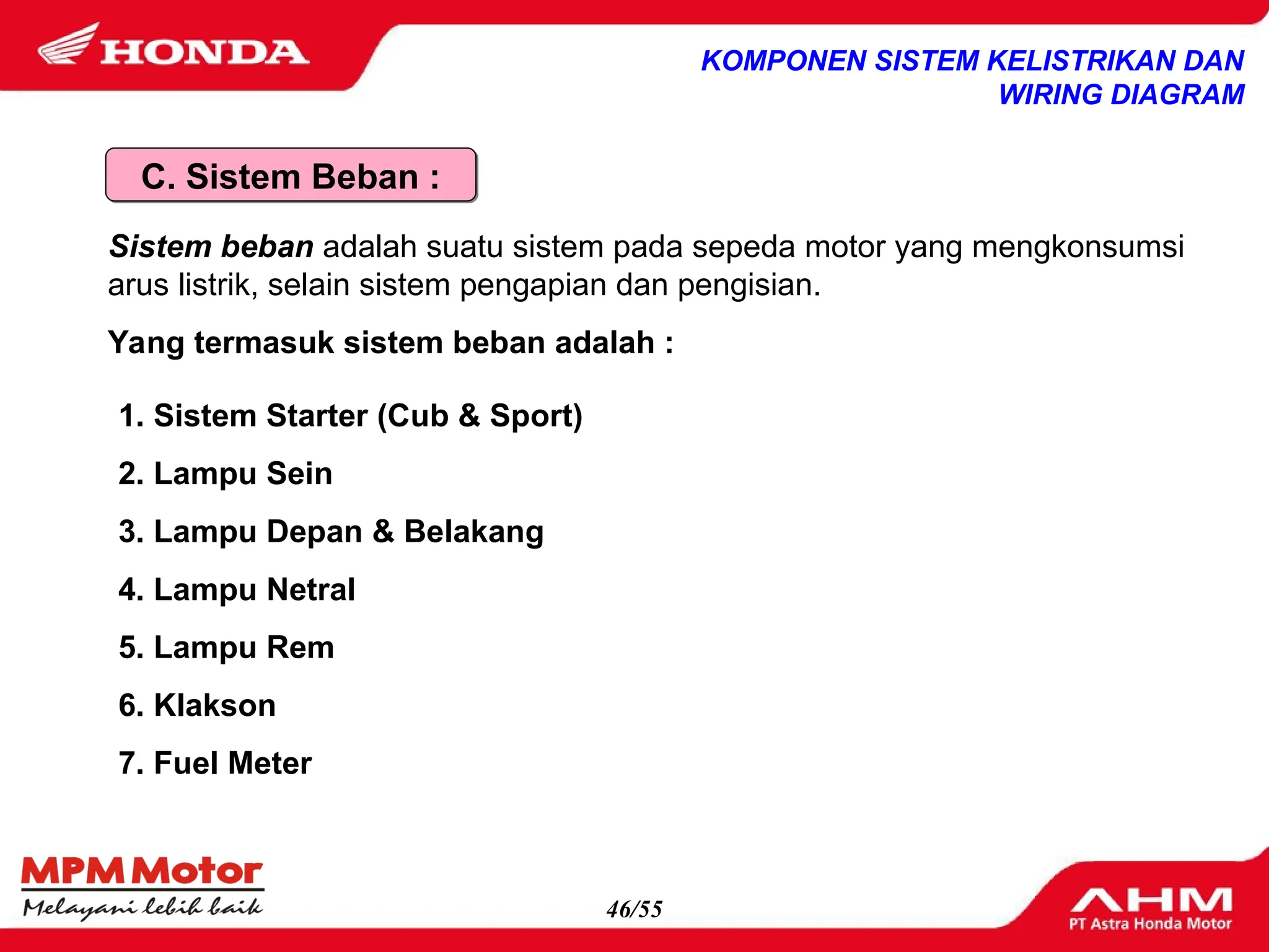 358755064-Sistem-Listrik-Sepeda-Motor-Honda.ppt