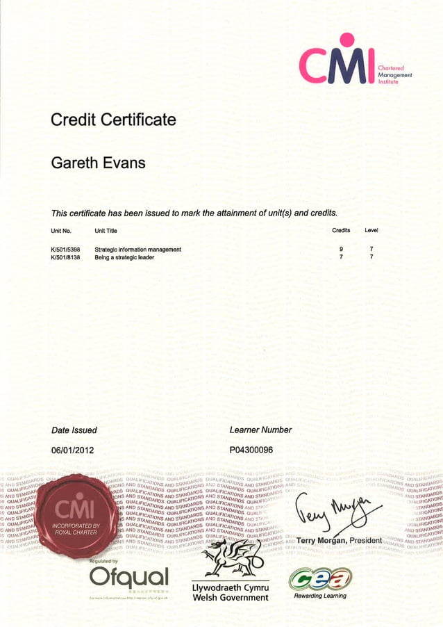 CMI Level 7 Cert in Strategic Management and Leadership | PDF