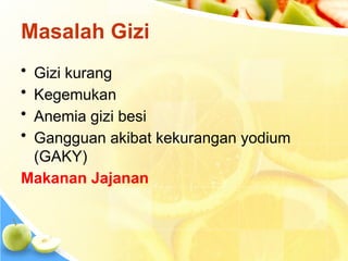 Gizi seimbang anak sekolah, Anak sehat cerdas dan kuat | PPTX
