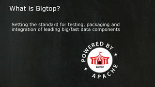 scale14x-bigtop-overview-roadmap | PPT