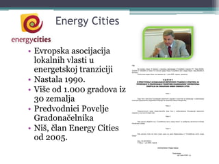 Energetska mapa puta grad Nis | PPT