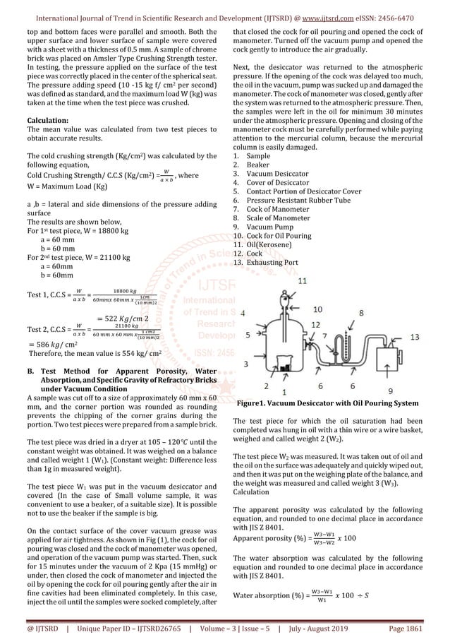 Study on the Analysis of Chromite Refractory Brick from Mwe Taung Chromite Ore | PDF