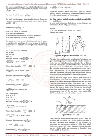 Study on the Analysis of Chromite Refractory Brick from Mwe Taung ...