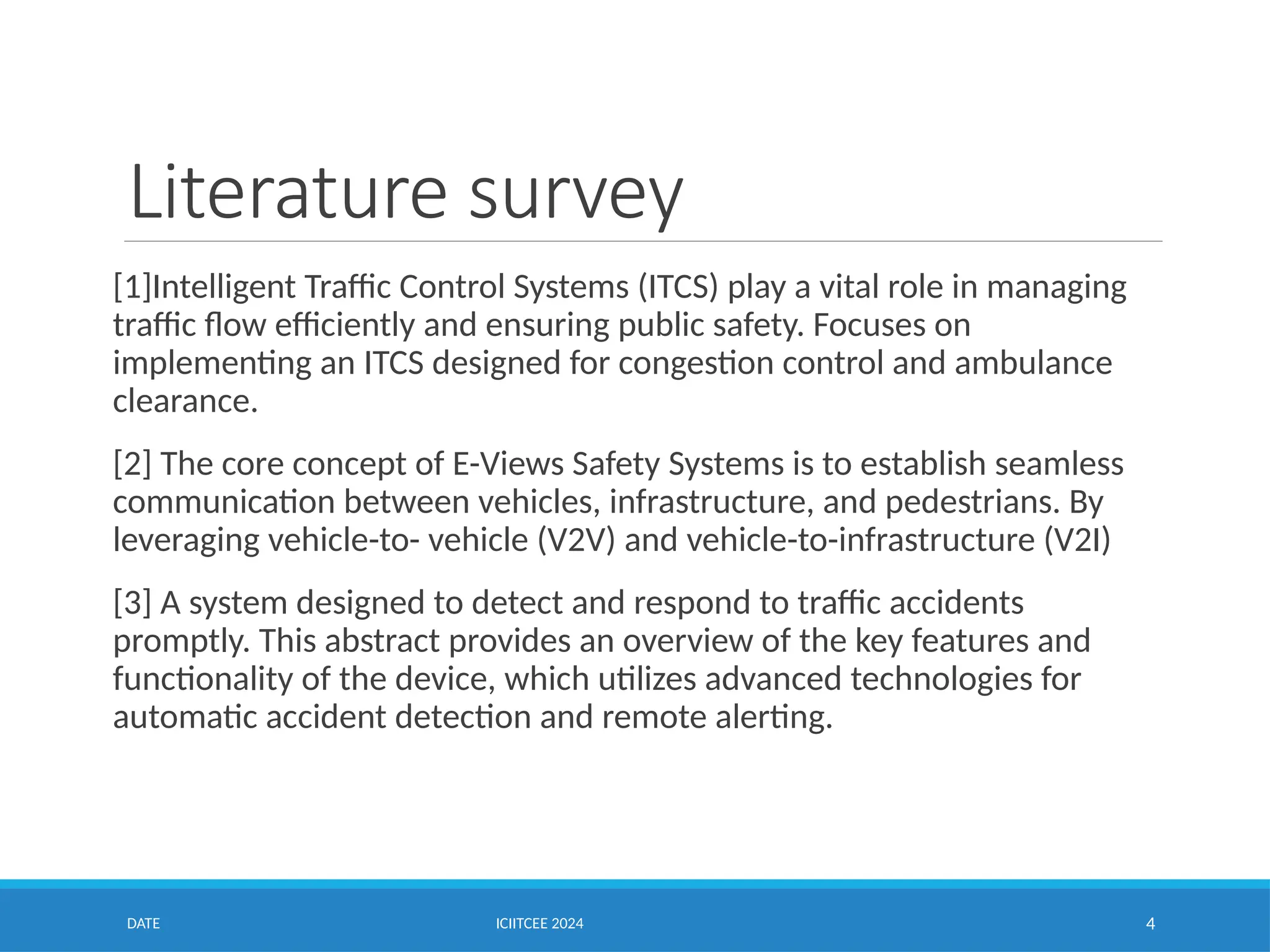 Paper presentation on traffic control system | PPT