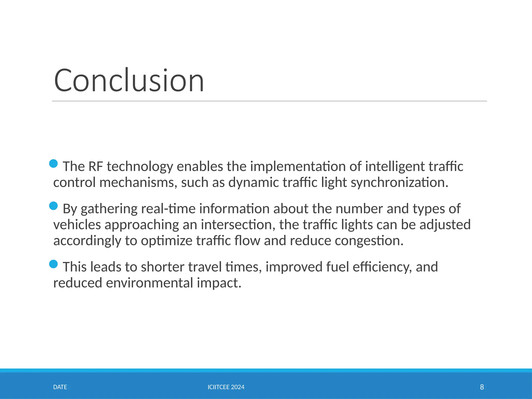Paper presentation on traffic control system | PPT
