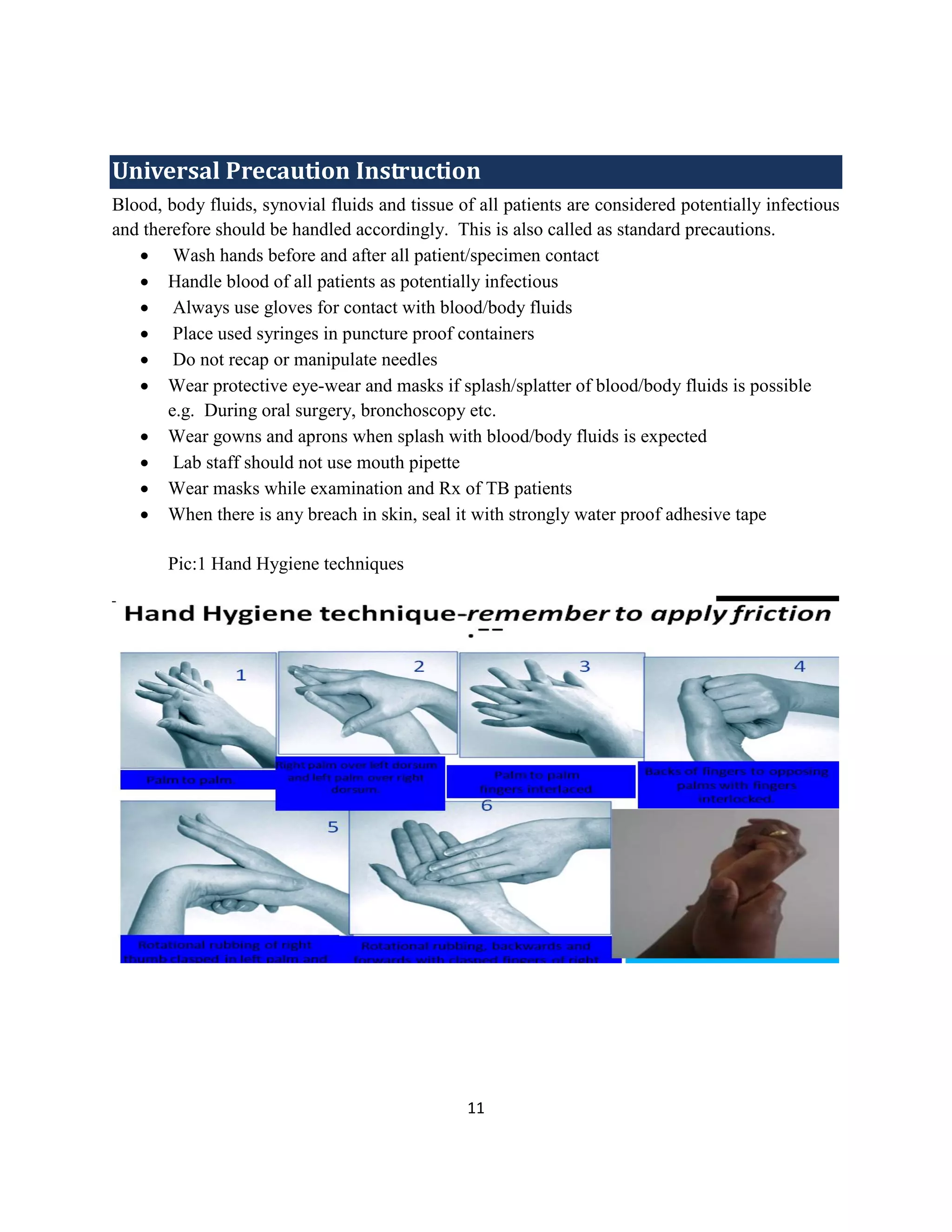 Infection prevention and Control SOP ( Fisseha Eshete) | PDF