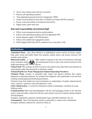 Infection prevention and Control SOP ( Fisseha Eshete) | PDF