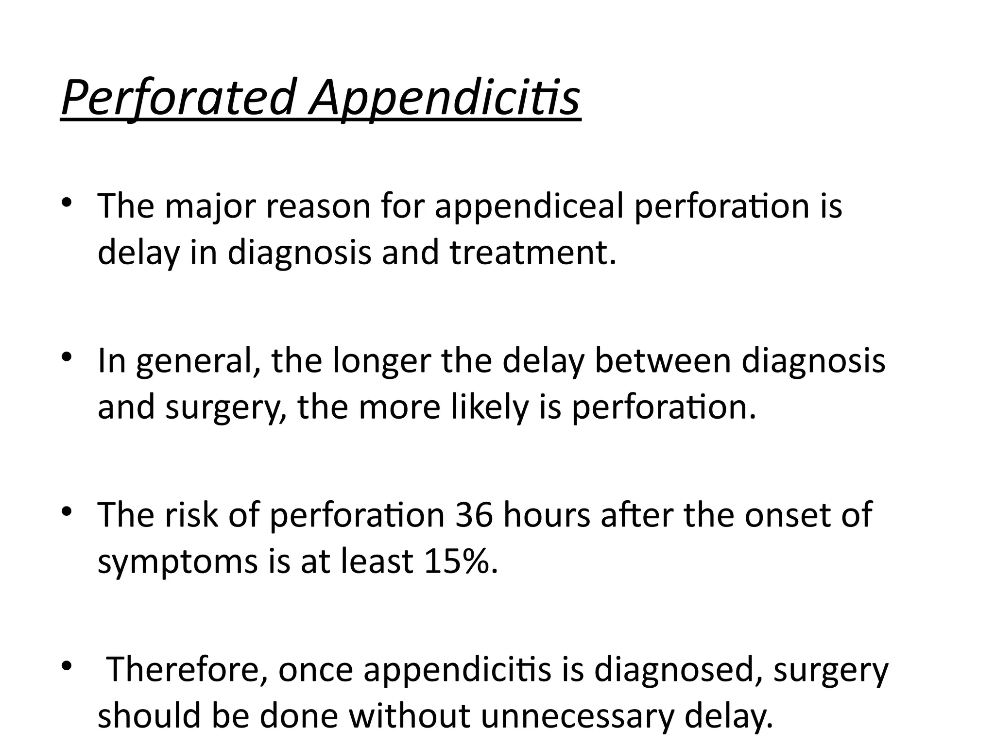 Complications-of-Appendicitis.pdf when things go wrong | PDF