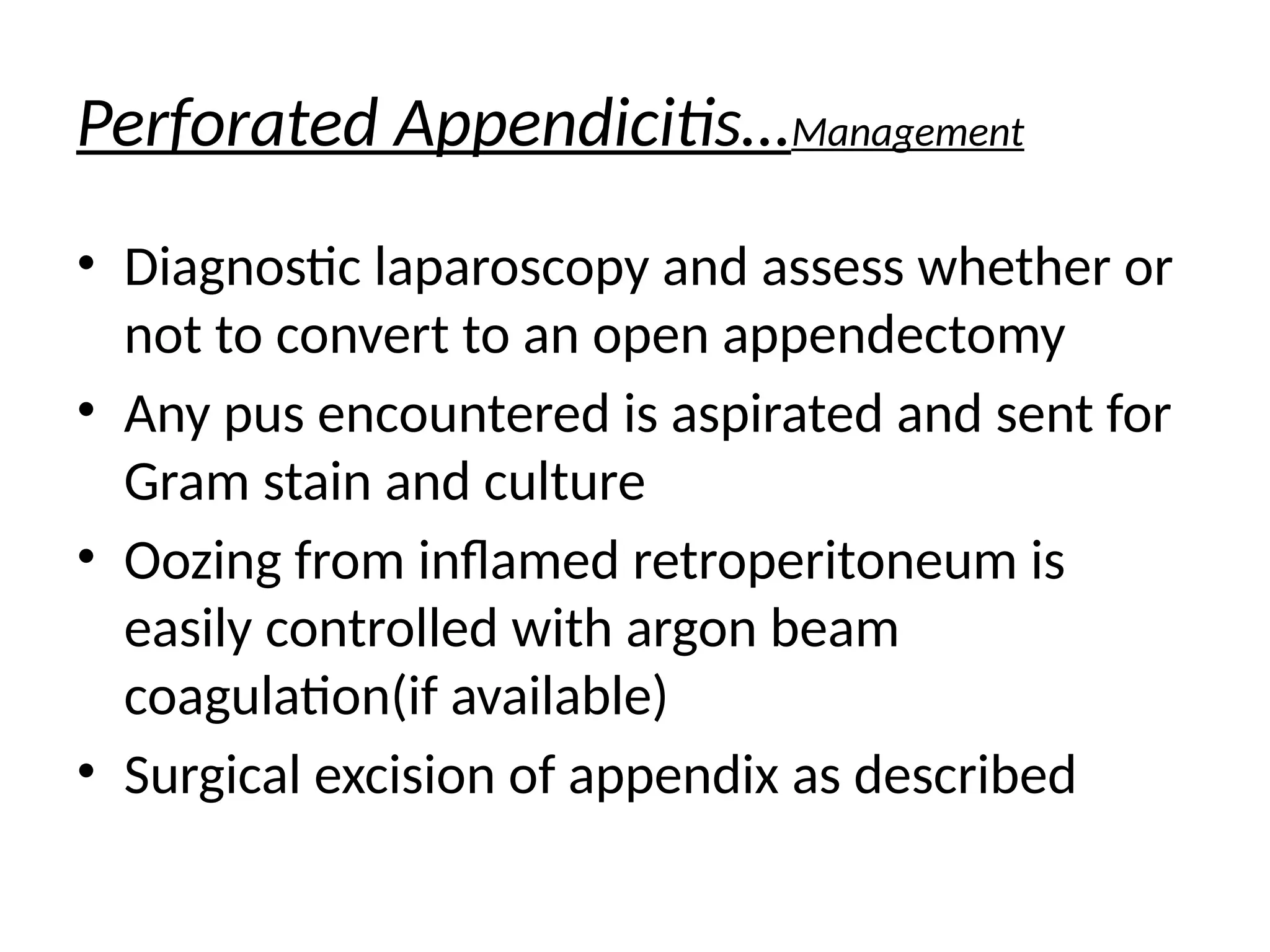 Complications-of-Appendicitis. when things go wrong | PPTX