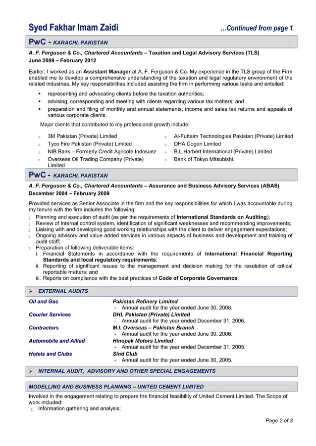 Fakhar Imam - Resume | PDF