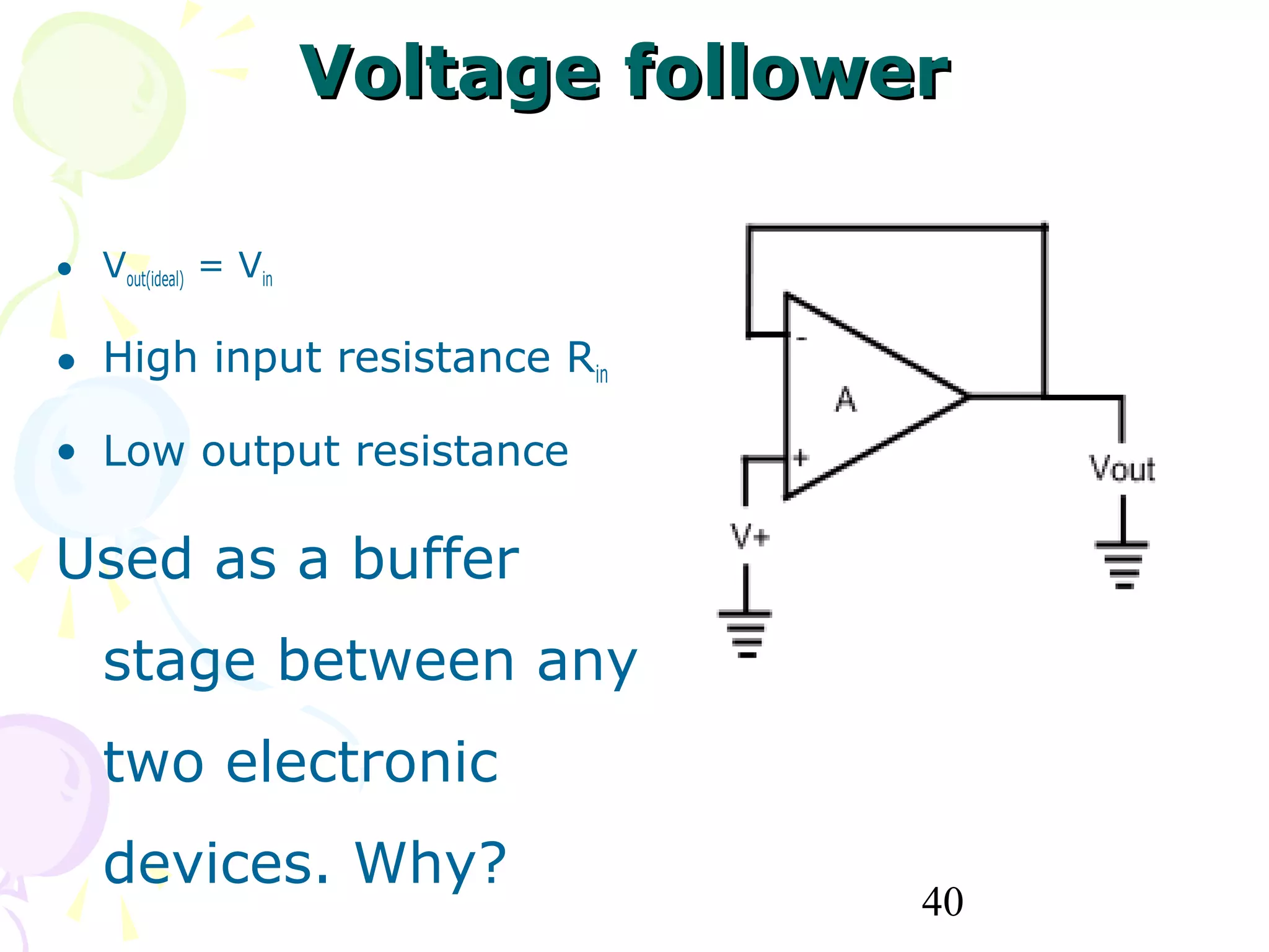 basic-analog-electronics | PPT
