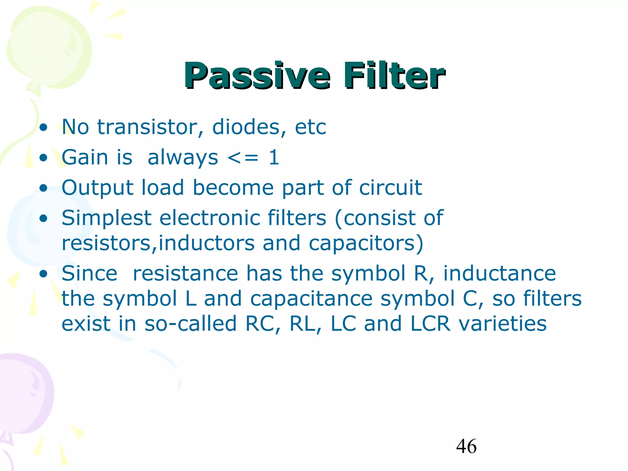 basic-analog-electronics | PPT